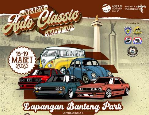 Ajang Temu Klasik-Retro ‘JAKARTA AUTO CLASSIC MEET UP (JACMU) 2023 ...