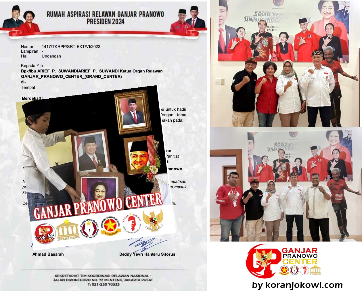 Pilpres 2024 (153), "TENTANG ORGAN RELAWAN YANG BEDA CAPRES 2024, GUGUR SATU TUMBUH 1000 ...