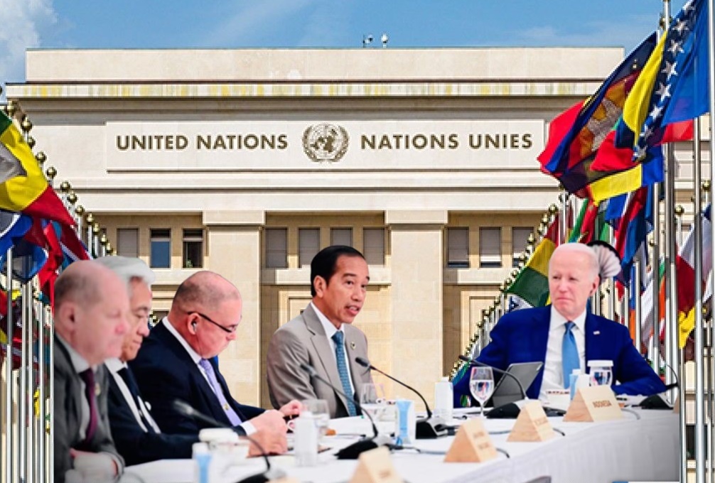 Pilpres 2024 (172), "PERMISI BOSS, JOKOWI CALON SEKJEN PBB NIH ...